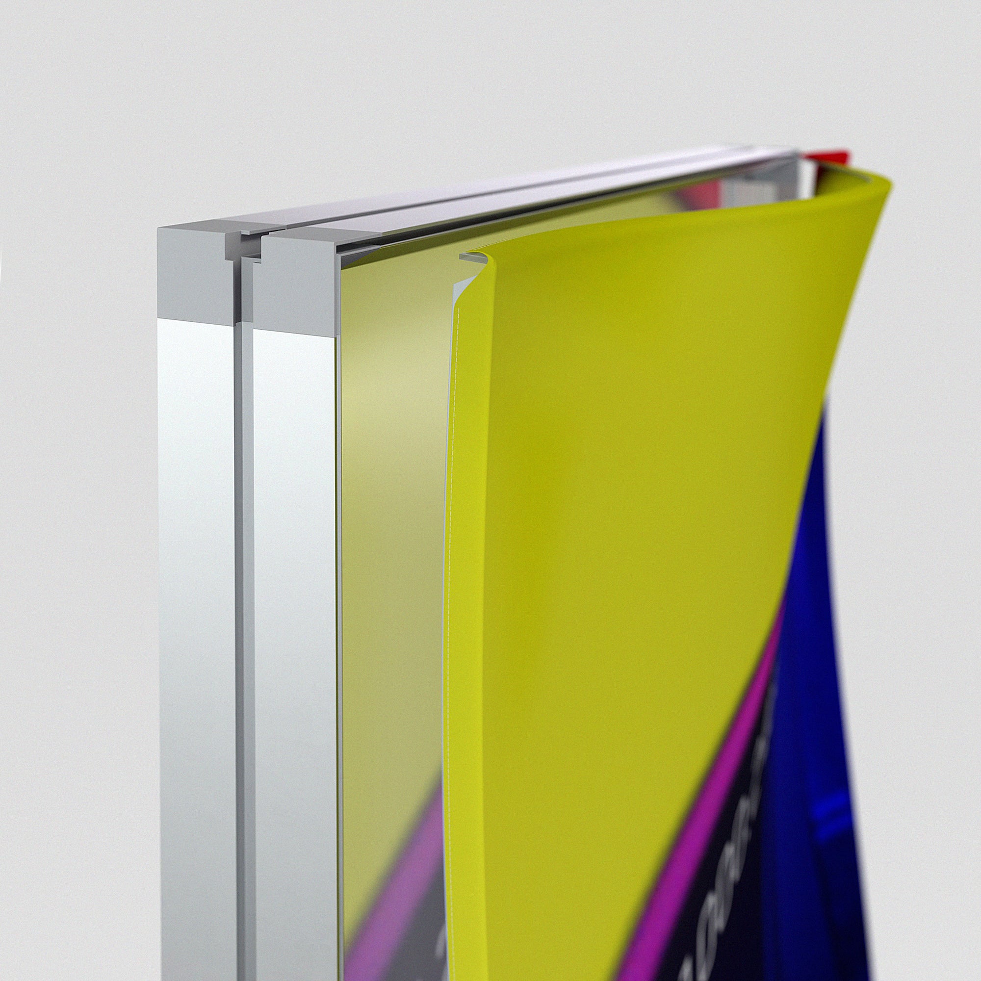 Lightbox Blockout bedruckt – MODULAP Systems