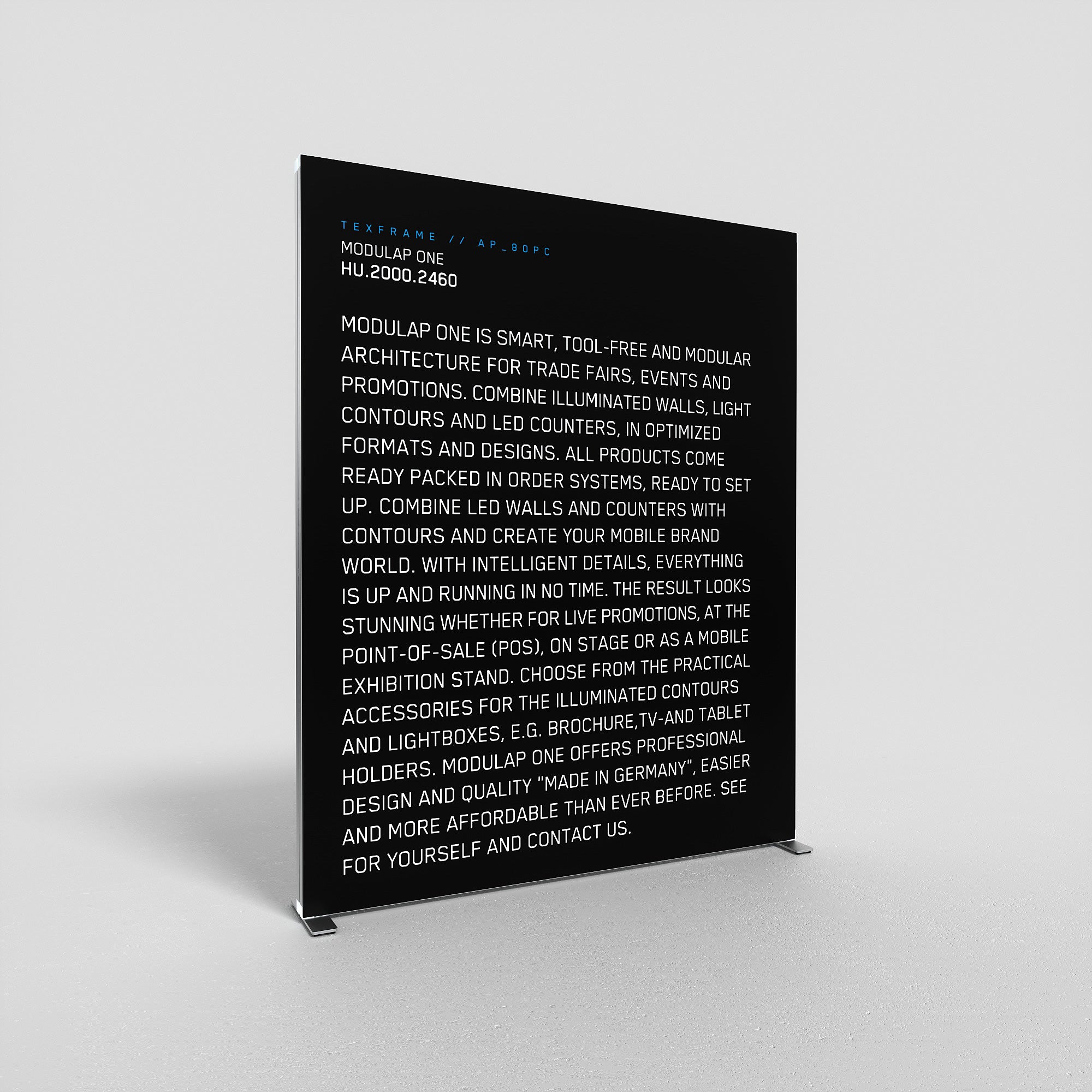 LARGE TEXFRAME HU 2000 – MODULAP Systems