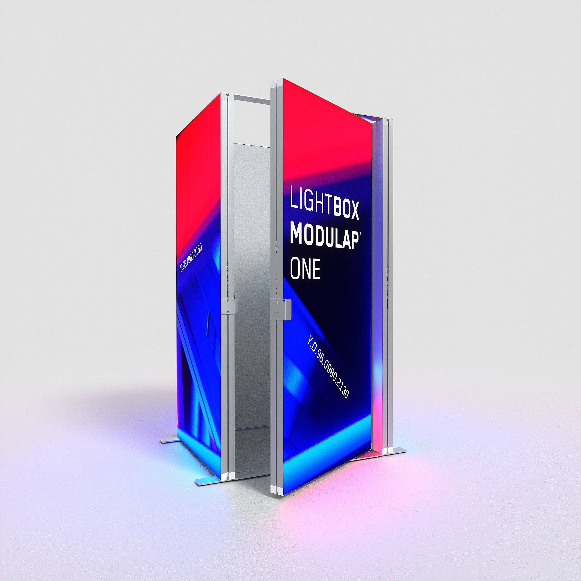 Flexible LED Trade Show Booths - Lockable and Tool-Free Assembly ...